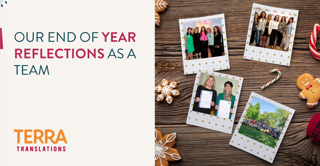 Our End of Year Reflections as a Team - Terra