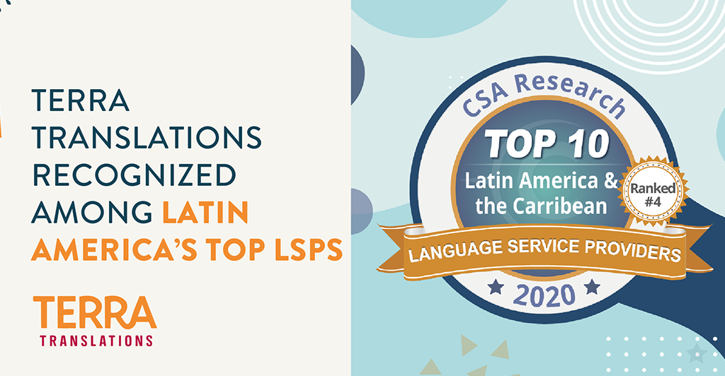 Terra Recognized Among Latin America’s Top LSPs - Terra
