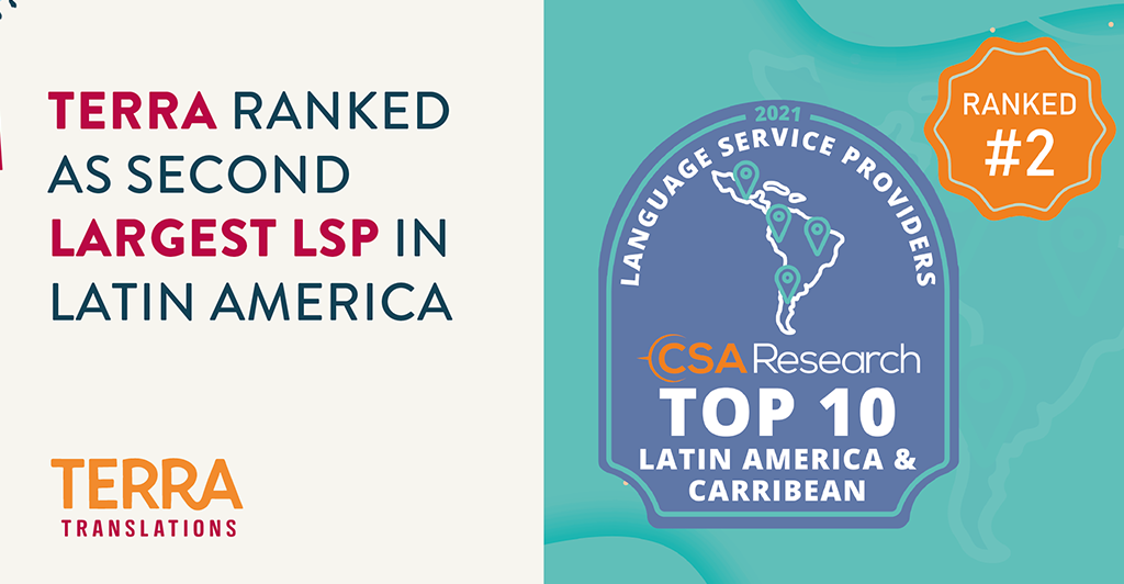 Terra Ranked 2nd Largest LSP in Latin America - Terra