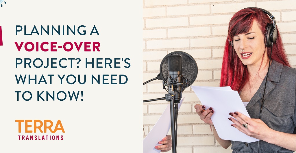 Everything You Need to Know for a Voice-over Project? - Terra